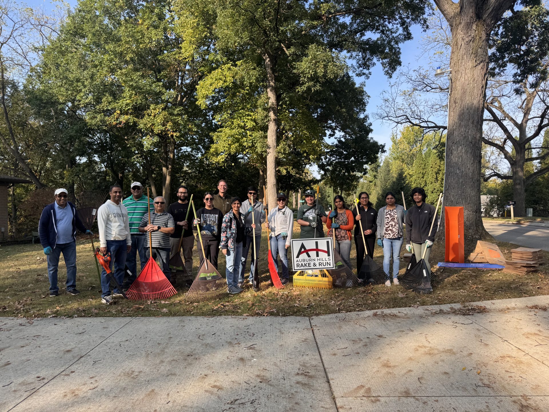 Celebrating the 2024 Rake & Run Volunteers - Auburn Hills